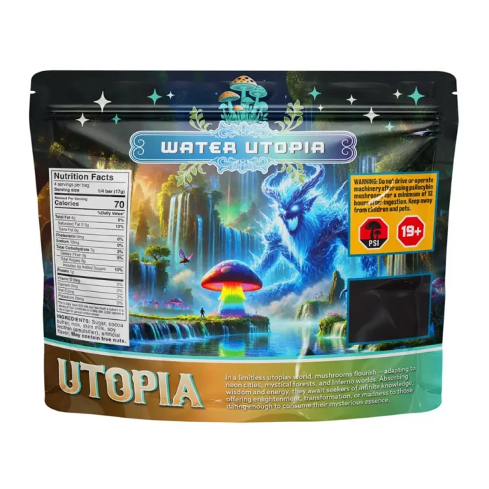 Utopia Water World Straw Milkshake | TheMushRoom